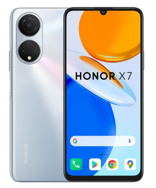 Honor X7 4/128Gb Dual Silver - Gorilla ELECTRONICS